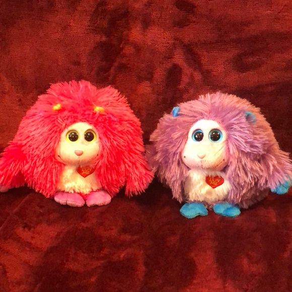 Toys | Ty Monstaz Trixie And Zelda Plush Toys Kids Children Girls ...
